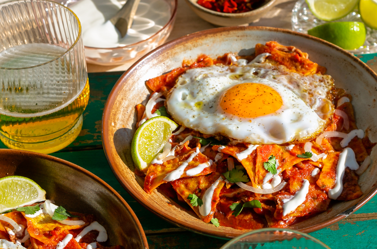 Mexican Chilaquiles - exciting breakfast, brunch or late night snack