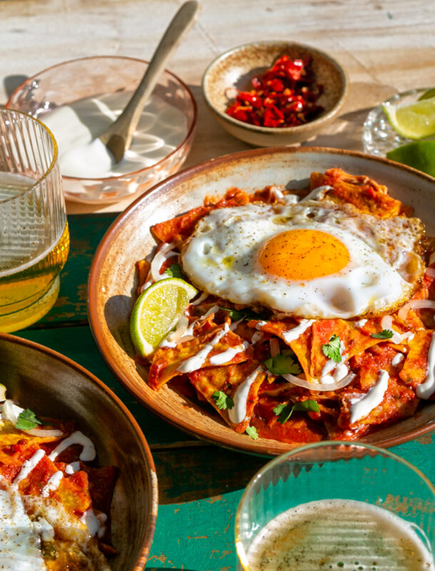 Mexican Chilaquiles - exciting breakfast, brunch or late night snack