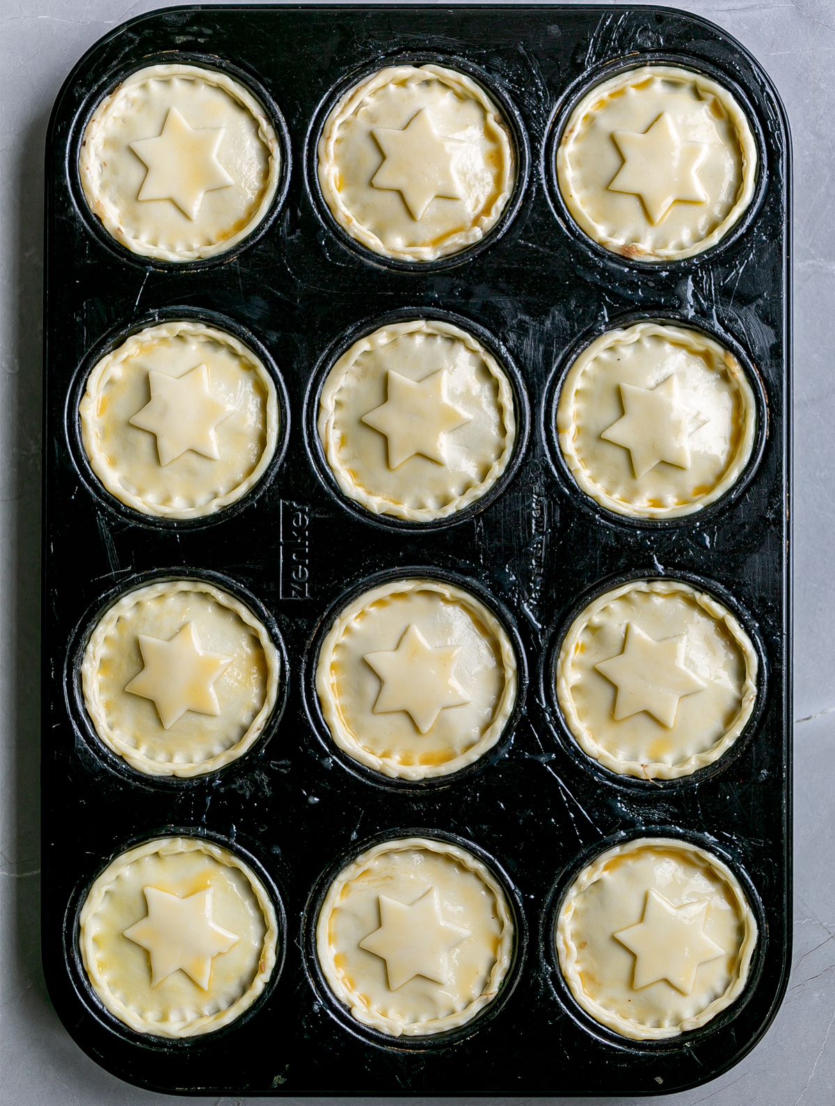 Mini Beef Brisket Pies - with a delicious gravy dip